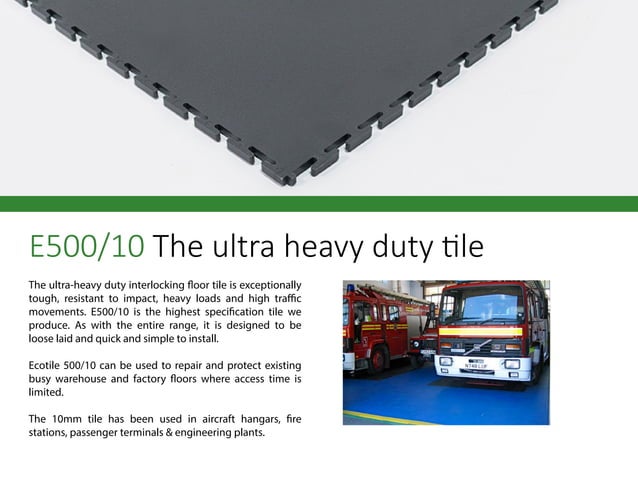 2017 Ecotile industrial flooring / interlocking floor tiles company profile | PPT