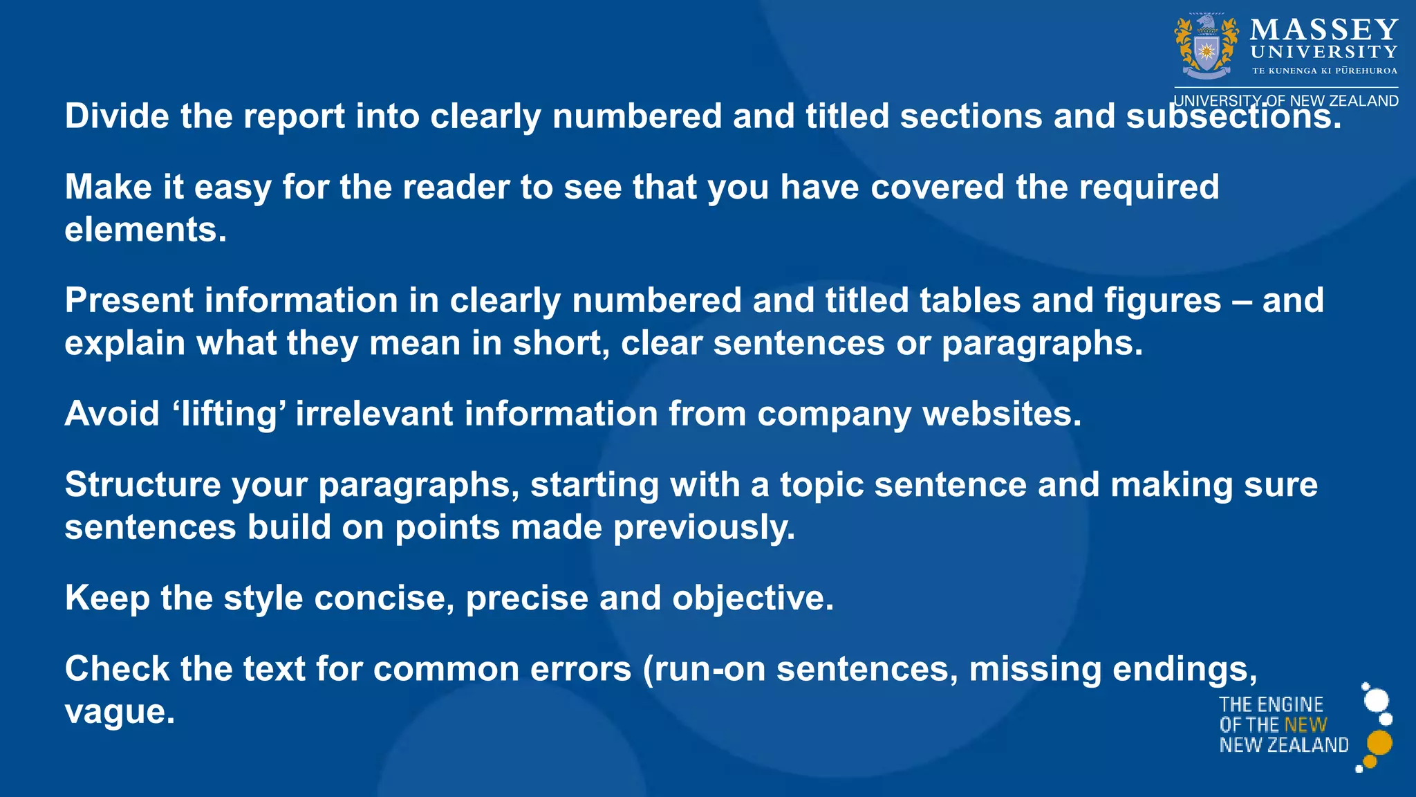 Product Development Report Writing | PPTX