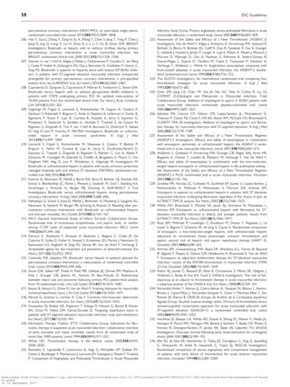 2017 esc guidelines for the management of acute myocardial infarction ...