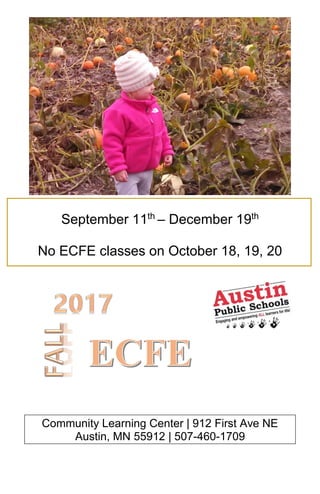 Austin ECFE 2017 Fall Brochure | PDF | Parenting Babies and Toddlers ...