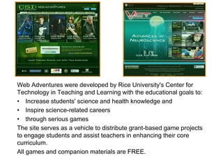 Gaming STEM in Humanities Courses | PPT