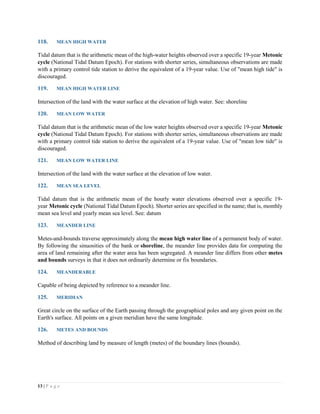 2017 Glossary Of Cartographic Terms | PDF | Geography | Science