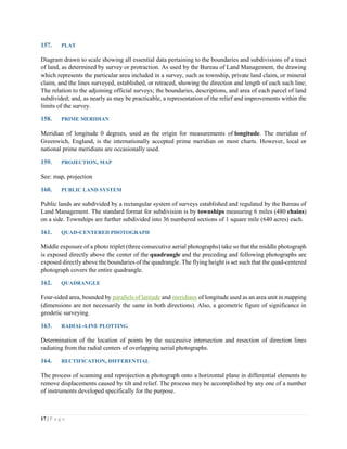 2017 Glossary Of Cartographic Terms | PDF | Geography | Science