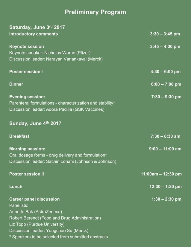 Preclinical Form & Formulation for Drug Discovery (GRS)2017 | PDF ...