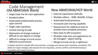 Change Management in Hybrid landscapes 2017 | PPT