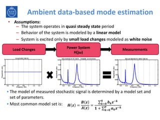 Optimal Multisine Probing Signal Design for Power System Electromechanical Mode Estimation | PDF ...