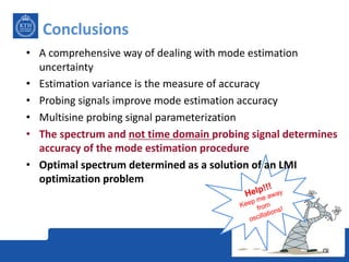 Optimal Multisine Probing Signal Design for Power System Electromechanical Mode Estimation | PDF ...