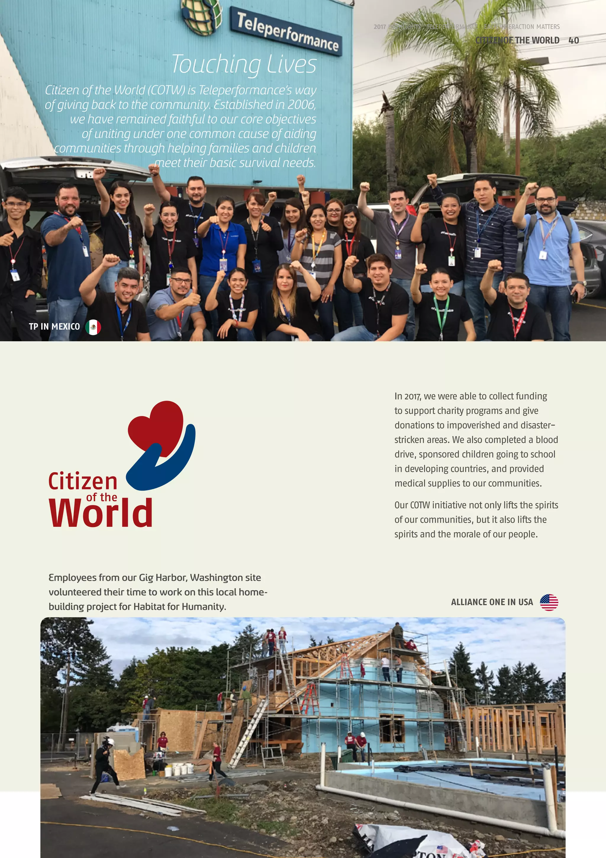 Teleperformance 2017 CSR Highlights | PDF