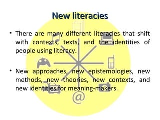 Rethinking literacy education in new times | PPT | Education