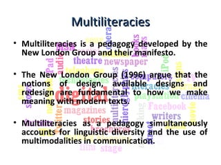 Rethinking literacy education in new times | PPT | Education