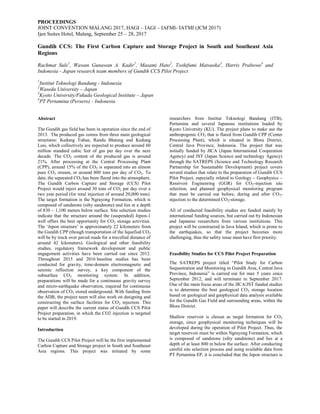 The First Carbon Capture and Storage Project in South and Southeast ...