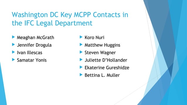 IFC Debt Mobilization: MCPP Overview | PPT | Stocks and Bonds | Personal Investing