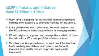 IFC Debt Mobilization: MCPP Overview | PPT