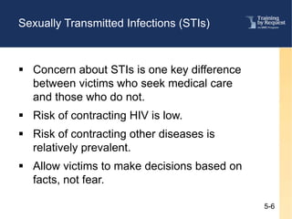 impact of sexual assault | PPTX