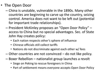 Imperialism in America at the turn of the century | PPTX