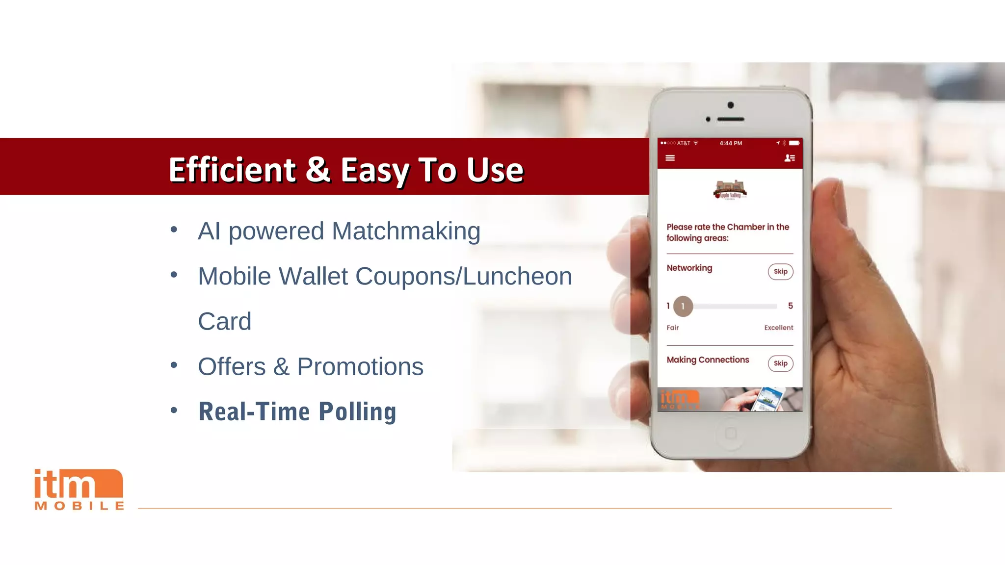 Introduction to chamber app - powered by itm mobile | PPT