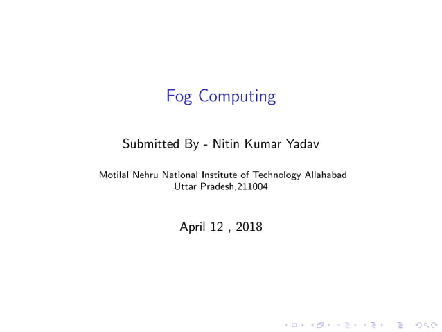 fog&Edge computing | PDF | Cloud Computing | Internet
