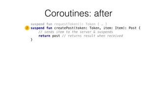 Introduction to Coroutines @ KotlinConf 2017 | PPT