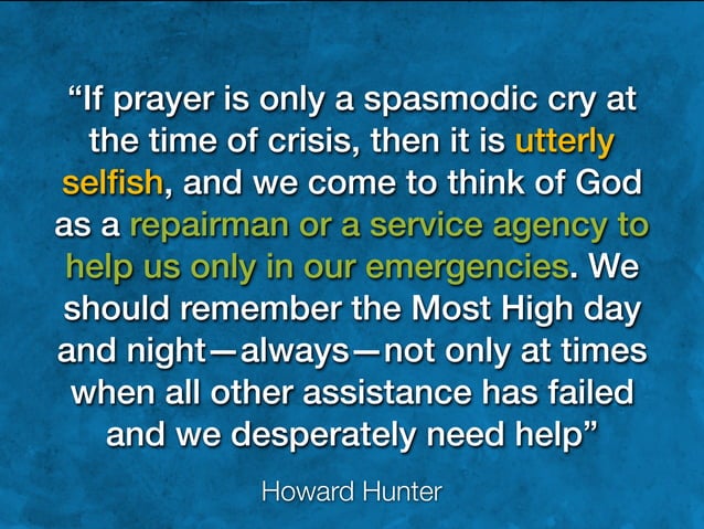 2017 LDS Youth Theme Fireside Slides - "Don't Forget to A.S.K." | PPT