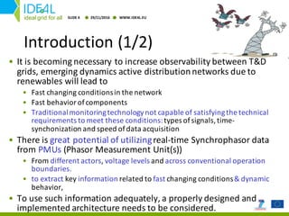 Synchrophasor Applications Facilitating Interactions between Transmission and Distribution ...