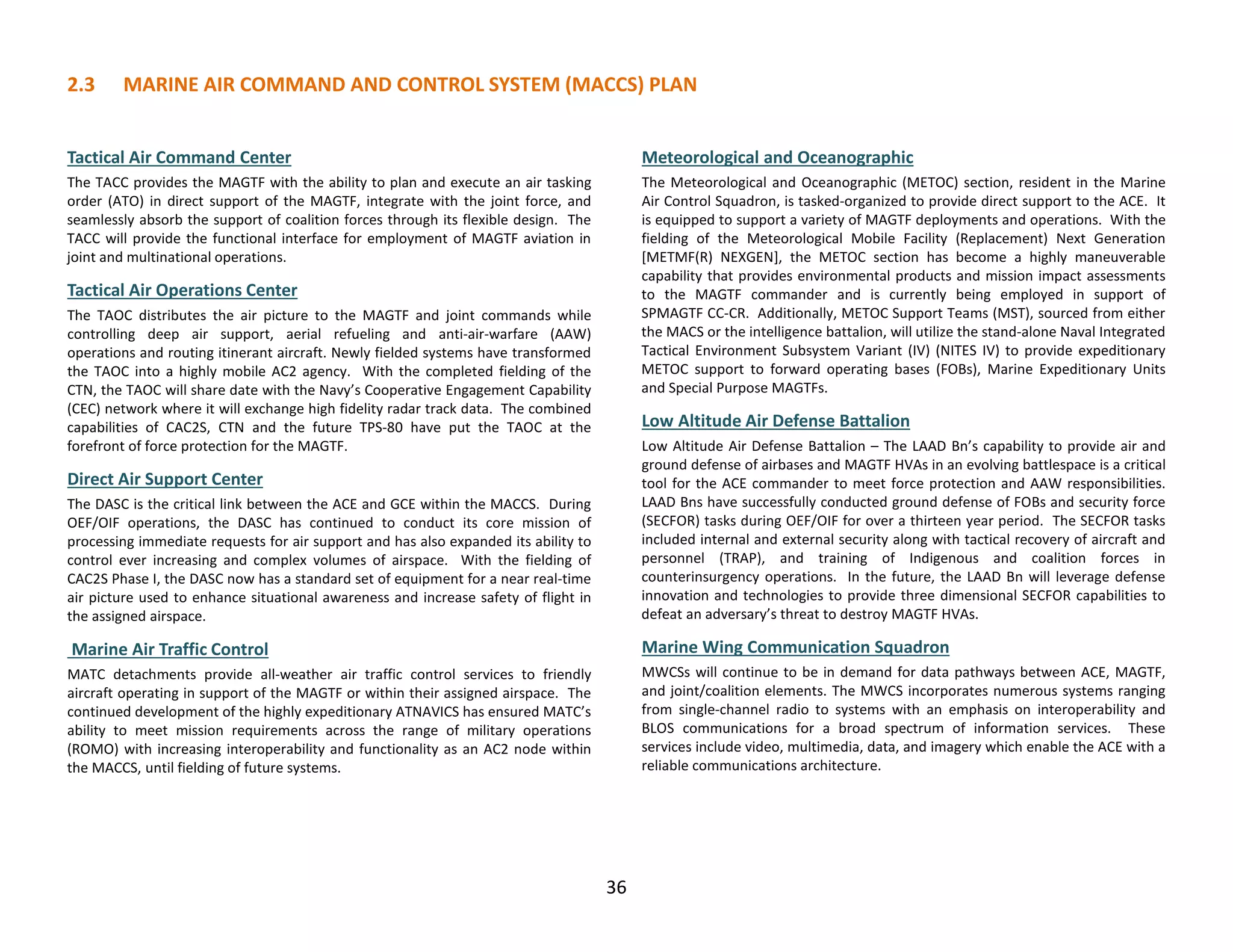 2017 U.S. Marine Corps Aviation Plan | PDF