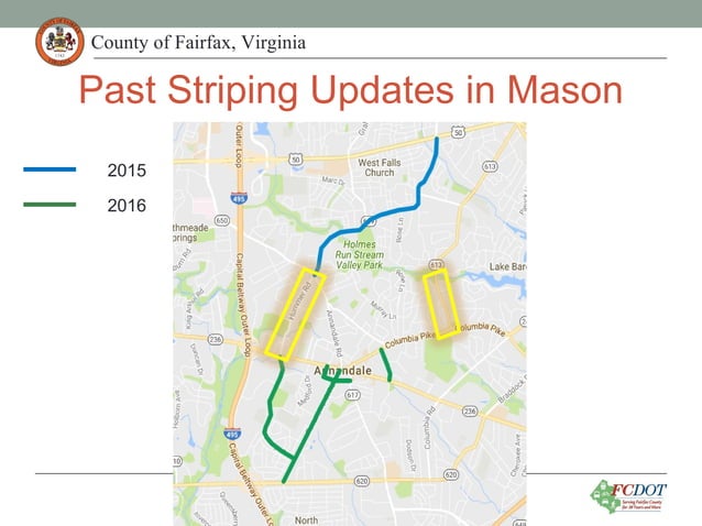 Mason District 2017 VDOT Repaving: Complete Streets-Improving Bicycle ...