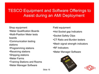 Tesco's AMI Specific Products and Services | PPT | Computing ...