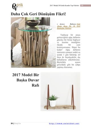 2017 model 50 farklı kendin yap fikirleri | PDF