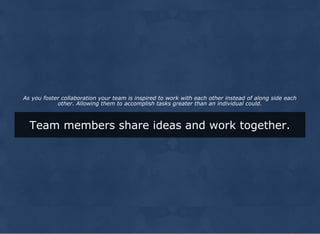 How to Foster Team Success | PPT
