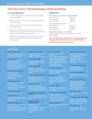 2017 Washington Neuroradiology and Neuropathology Review Courses | PDF