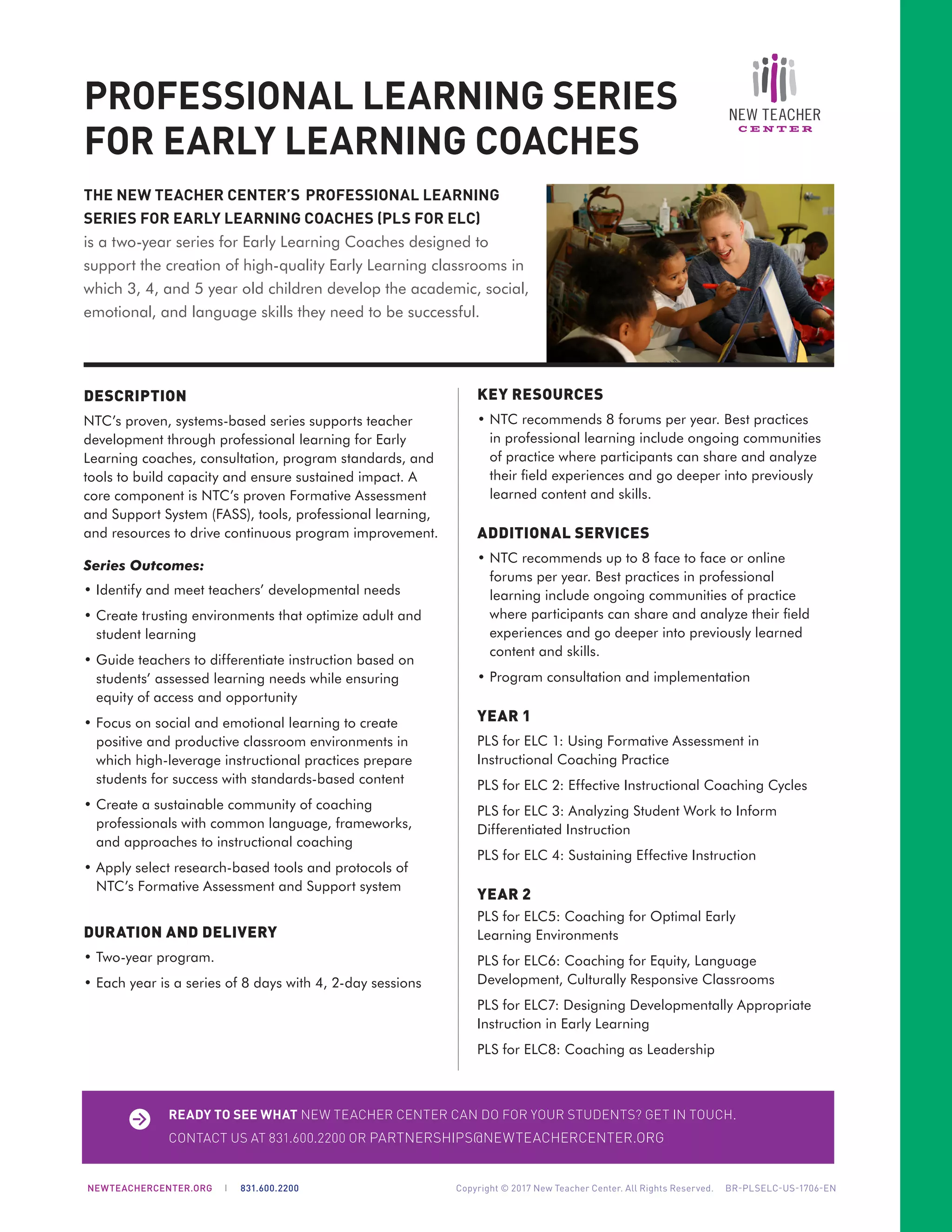 High-Quality Training for Early Learning Coaches | PDF | Professional ...