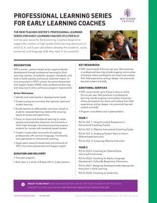 High-Quality Training for Early Learning Coaches | PDF | Professional ...