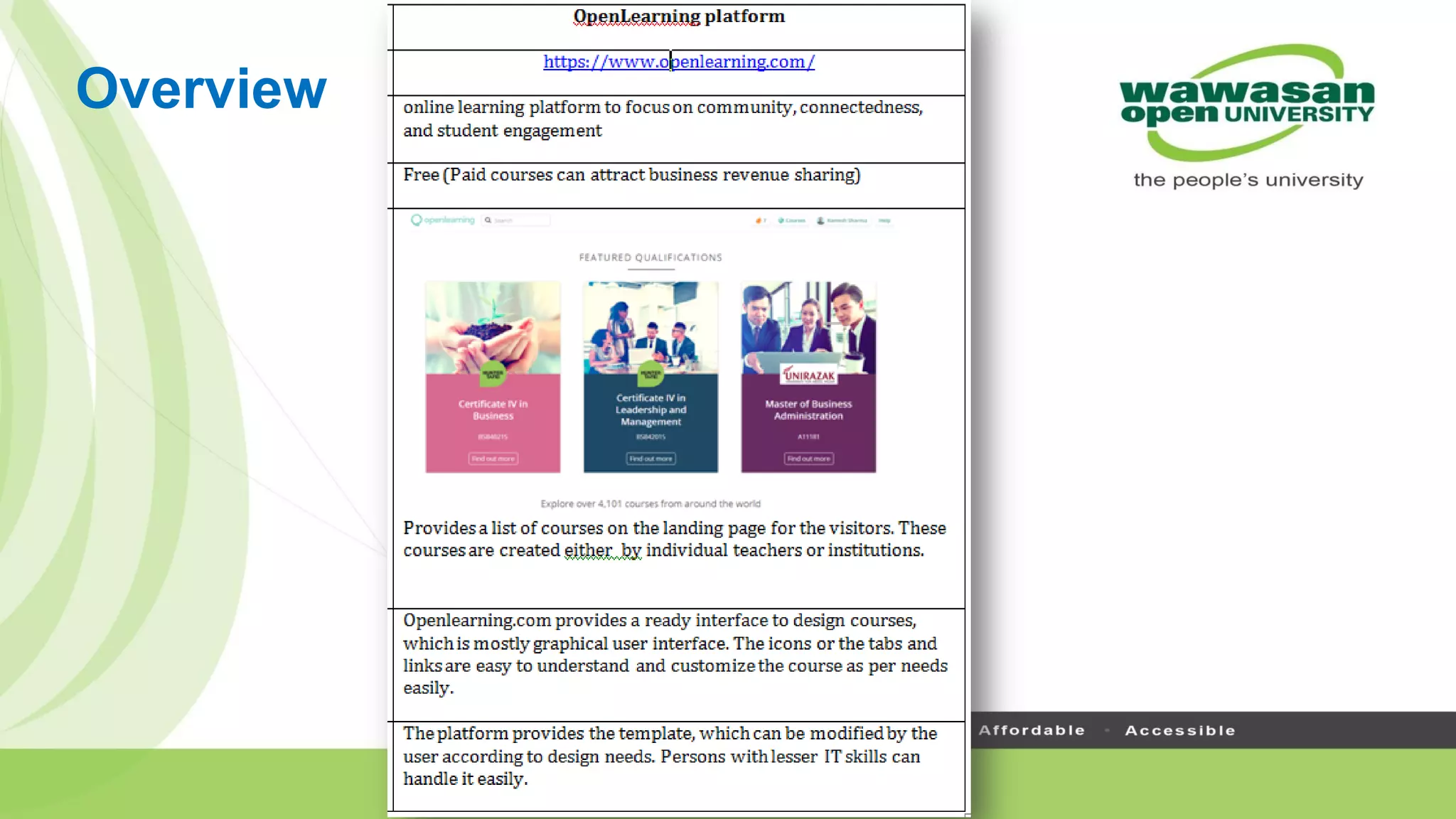 Delivering Online Courses using OpenLearning platform | PPT