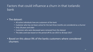Customer churn prediction in banking | PDF