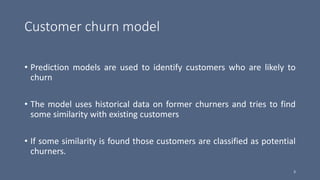 Customer churn prediction in banking | PDF