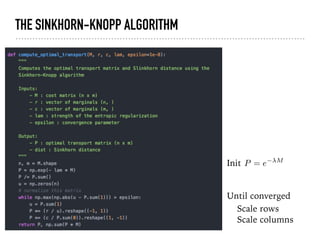 A tour in optimal transport | PDF