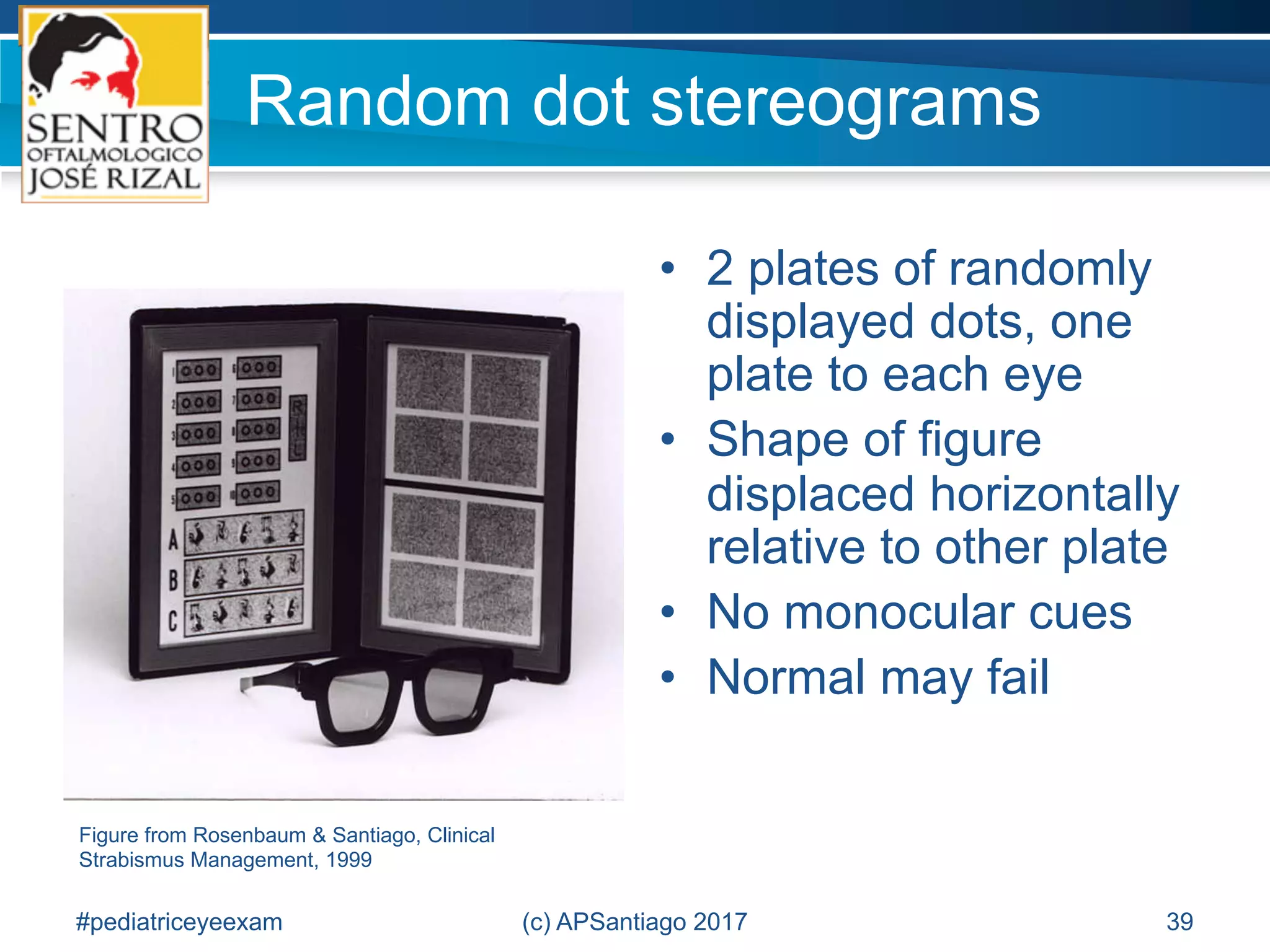 2017 Basic Pediatric Vision Examination | PDF