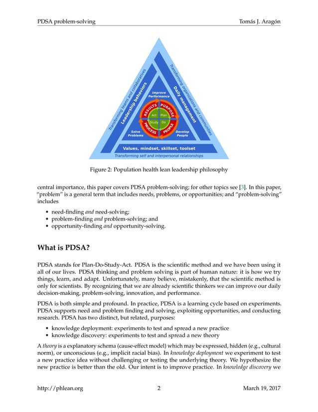 PDSA Problem-Solving | PDF