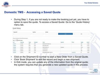 Shipco TMS Domestic - Your best option for LTL Shipments | PPTX