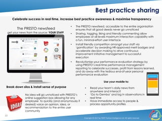 PRESTO Product Profile | PPT