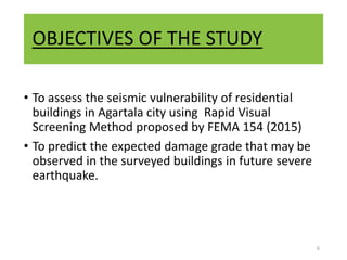 Rapid Visual Screening of existing residential building of Agartala ...