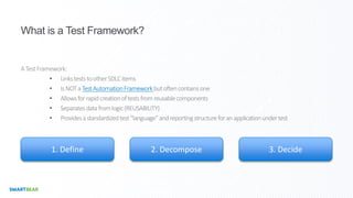 Building an Automation Framework | PPT
