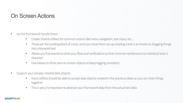 Building an Automation Framework | PPT