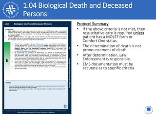 2017 RI Statewide EMS Protocols Education Modules - Section 1 | PPTX