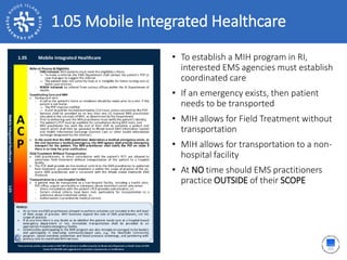 2017 RI Statewide EMS Protocols Education Modules - Section 1 | PPTX