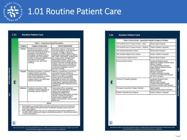 2017 RI Statewide EMS Protocols Education Modules - Section 1 | PPTX
