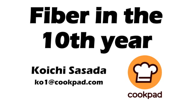 Fiber in the 10th year | PPT
