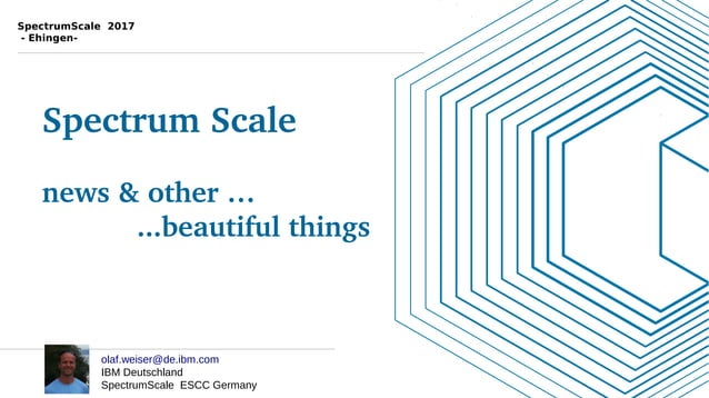 Spectrum Scale Best Practices by Olaf Weiser | PPT