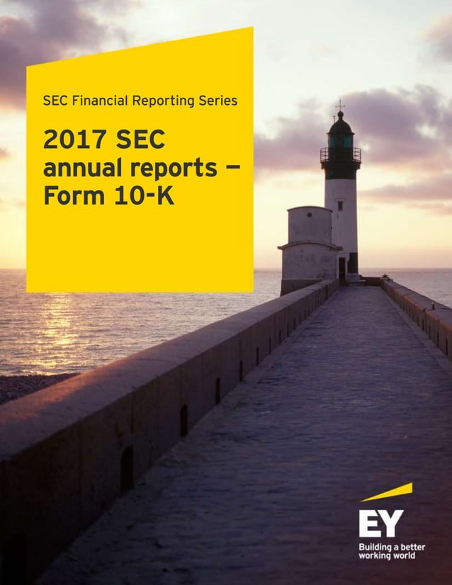 2017 SEC annual reports - Form 10-K | PDF | Business Accounting ...