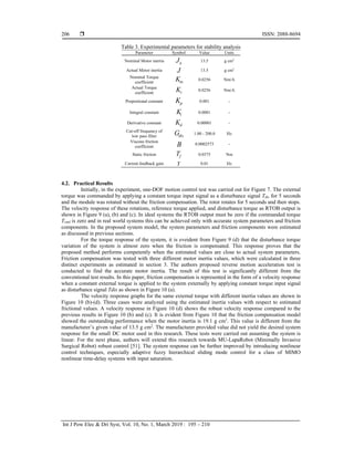 Motion control applications: observer based DC motor parameters ...